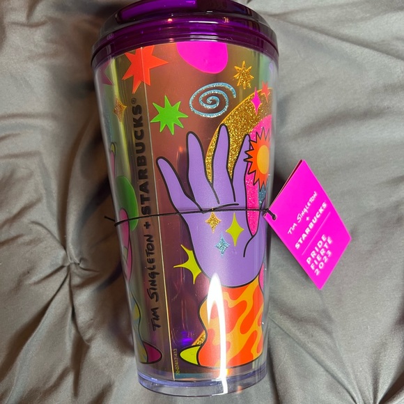 Starbucks | Kitchen | Starbucks Tim Singleton 223 Pride Tumbler 6 Oz ...